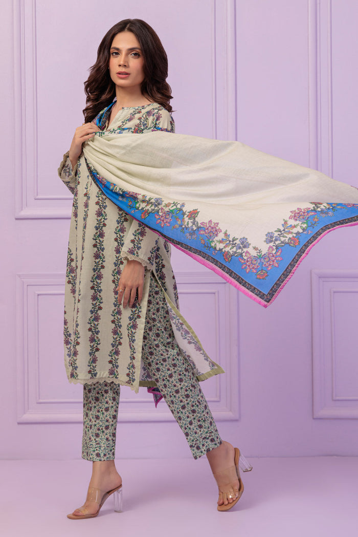 Lawn & Cotton Fabric – Bonanza Satrangi