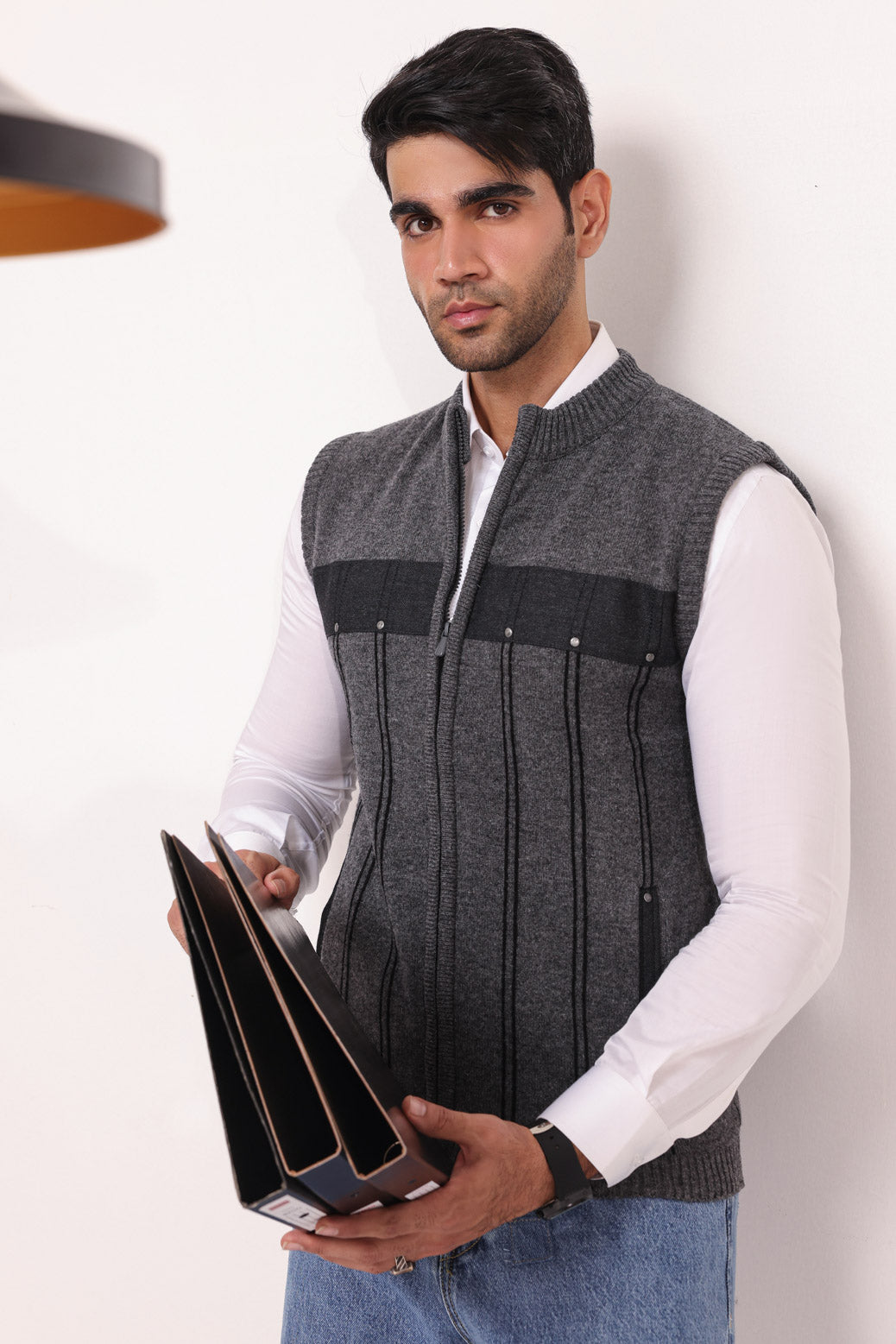 BLACK-TURTLE NECK ZIPPER SANDO SWEATER (985-15) BIN 78 M13 – Bonanza ...