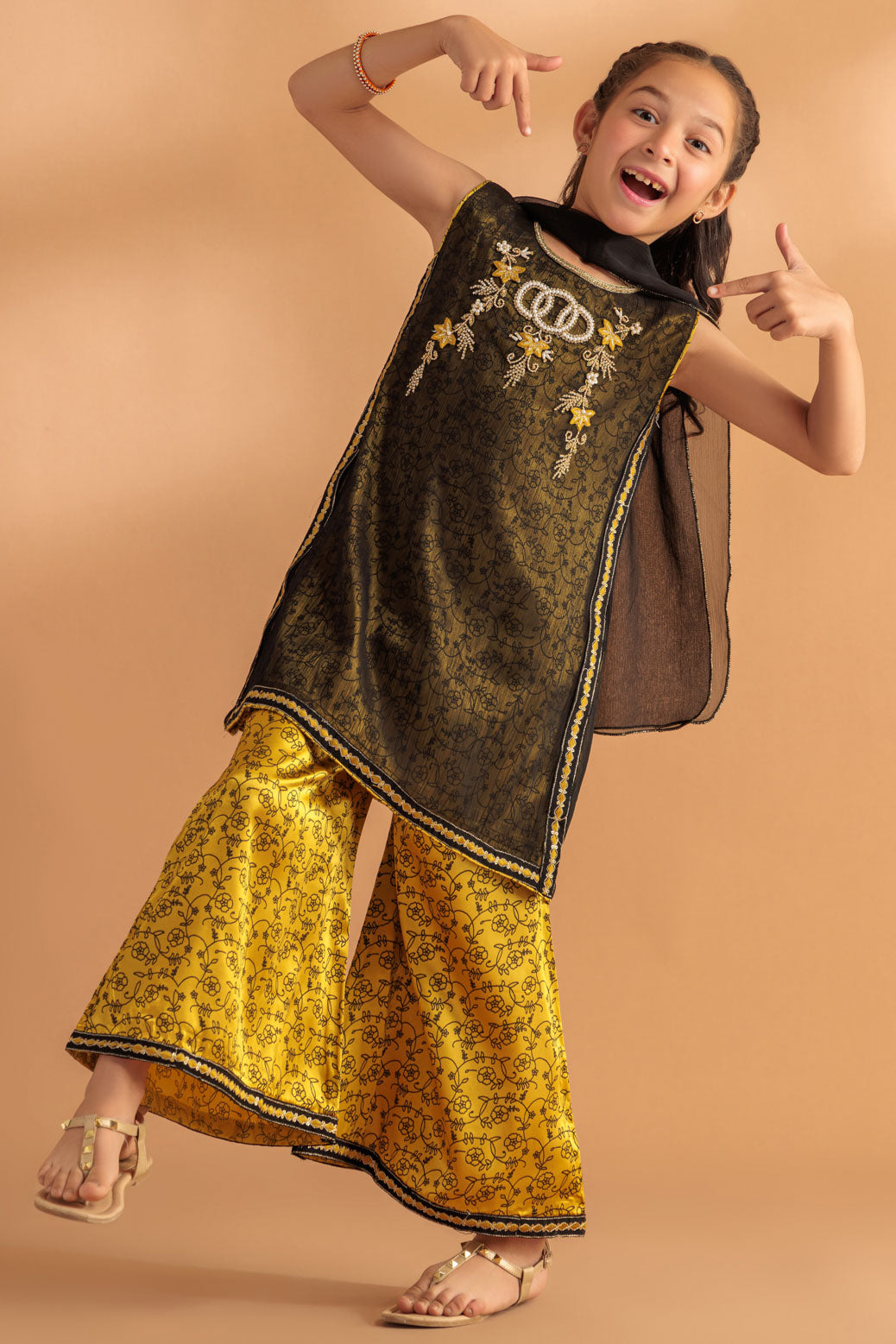 DHANI-KIDS STITCHED SUITS-(GSS233P159) – Bonanza Satrangi