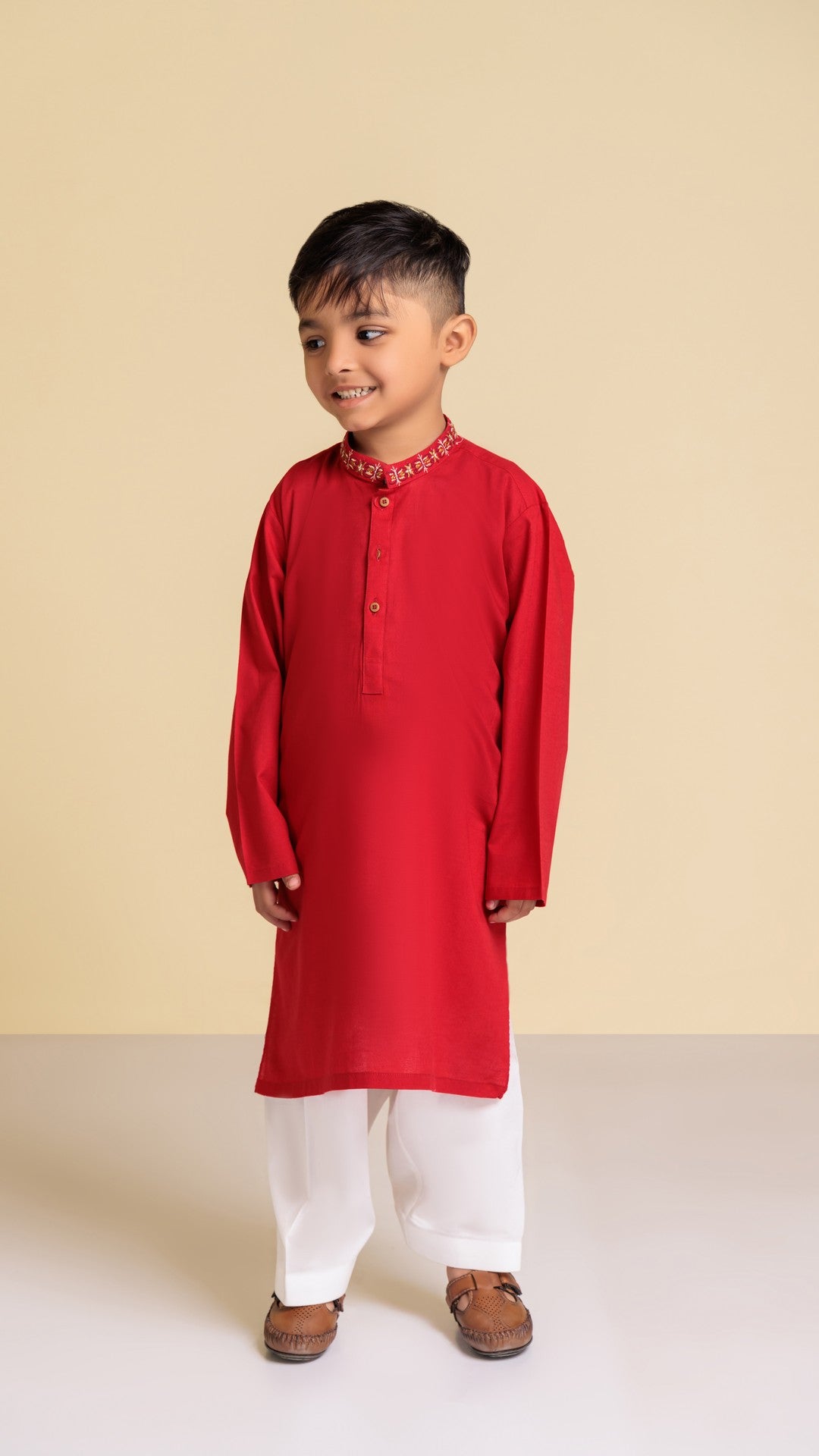 RED-KURTA-1 PIECE (BKSS-019) BIN 4 – Bonanza Satrangi